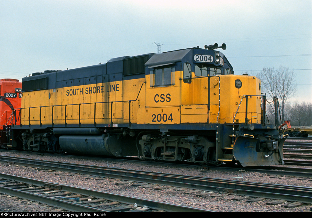 CSS 2004, EMD GP38-2, at the CNW Proviso Yard